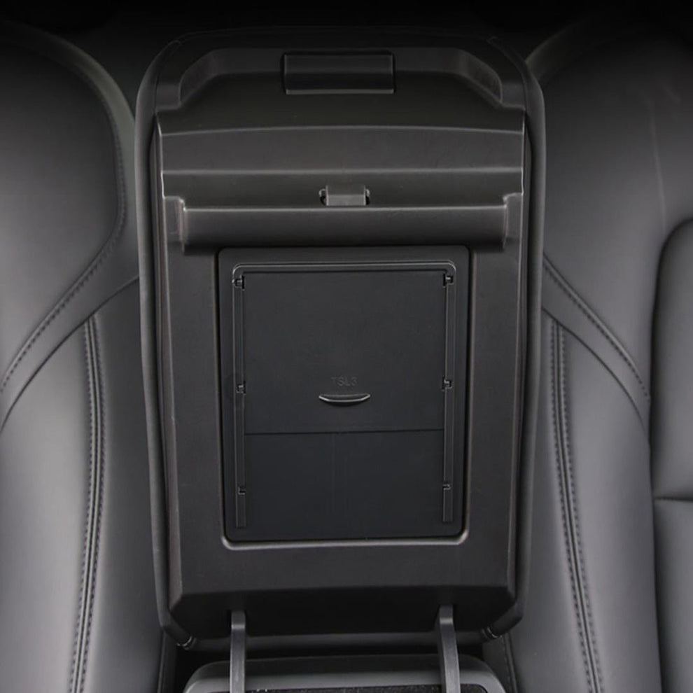 Tesla Model 3/Y Hidden Center Console Organizer | Secret Storage