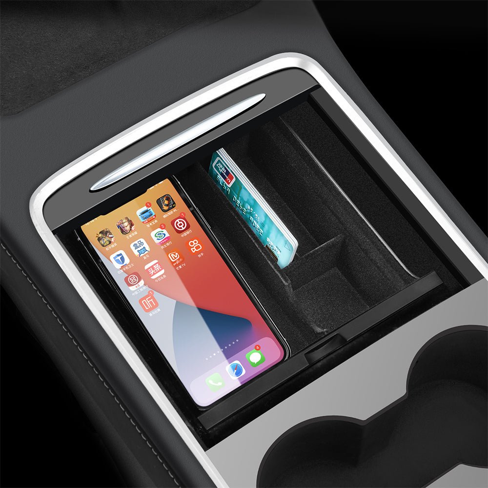 Tesla Center Console Organizer | Fits Model 3 & Y