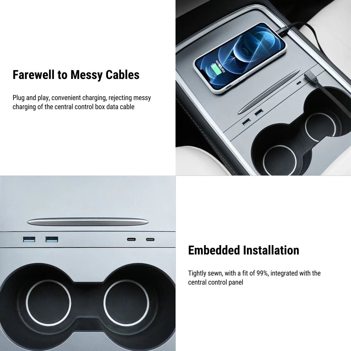 Tesla USB & Type-C Ports | Model 3 & Y Connectivity