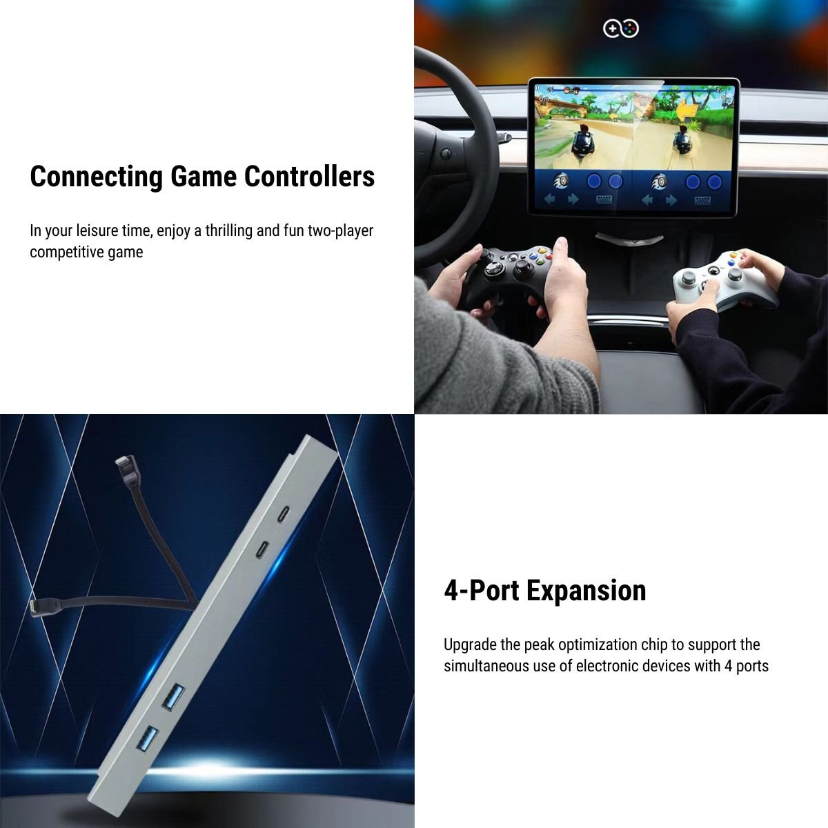 Tesla USB & Type-C Ports | Model 3 & Y Connectivity