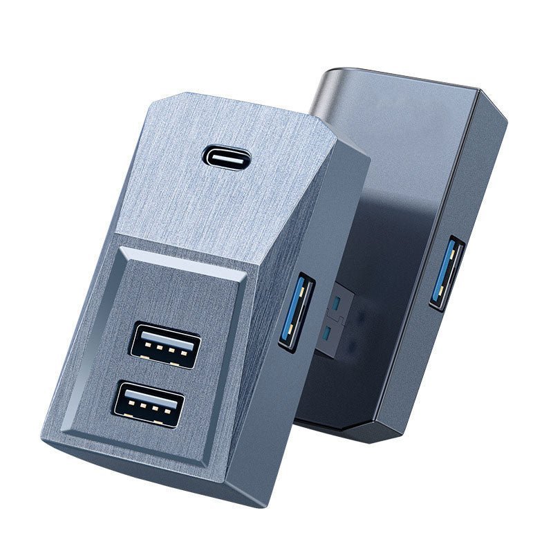 4-Port USB Hub Model 3 2021-2023 Model Y 2020-2025 Center Console Charging