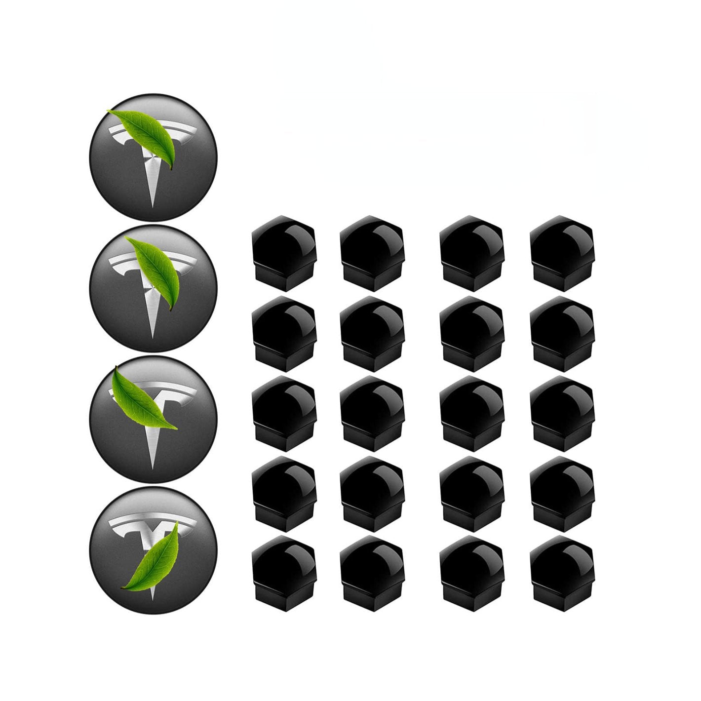 Center Wheel Center Cap Kit With Puller for Tesla Model 3/Y/S/X ...