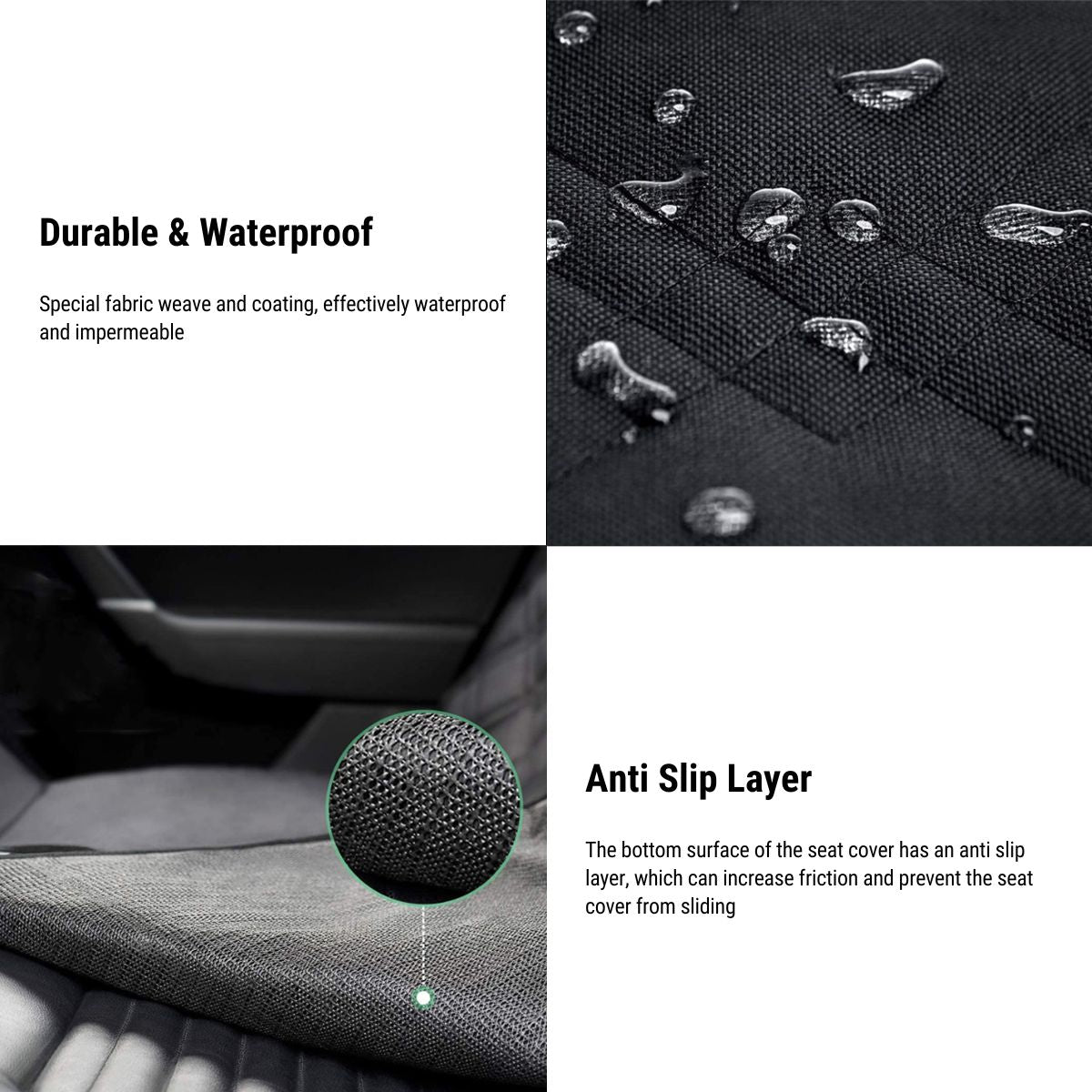 Tesla Dog Seat Cover for Model 3/Y | Rear Seat Protection