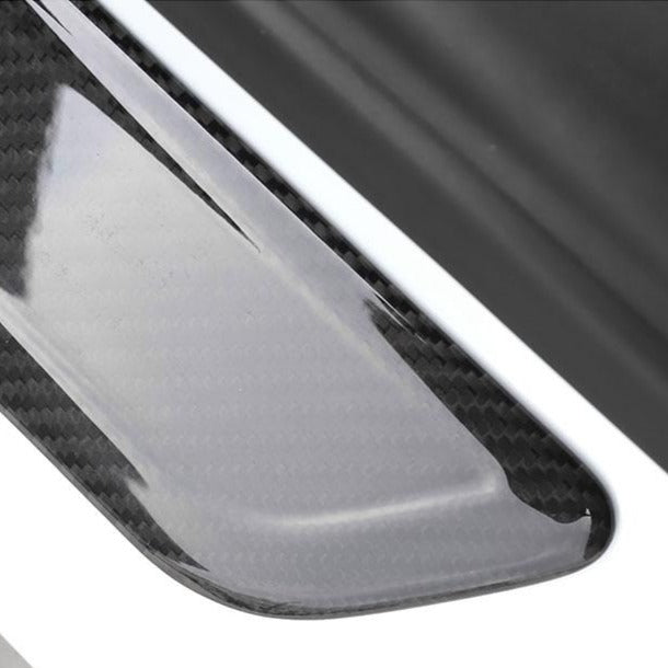 Tesla Model 3 - Carbon Fiber Door Sill Scuff Plates Cover