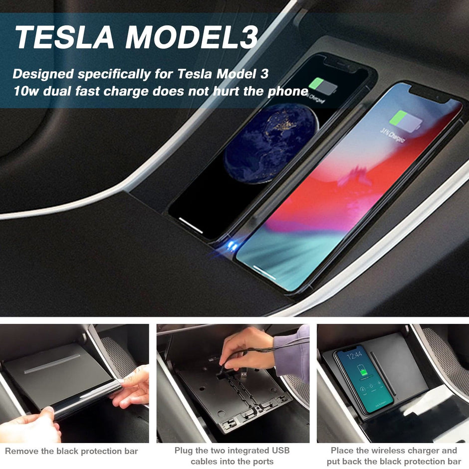 Tesla USB Hub | Sentry Mode & Charging Hubs for Model 3 & Y