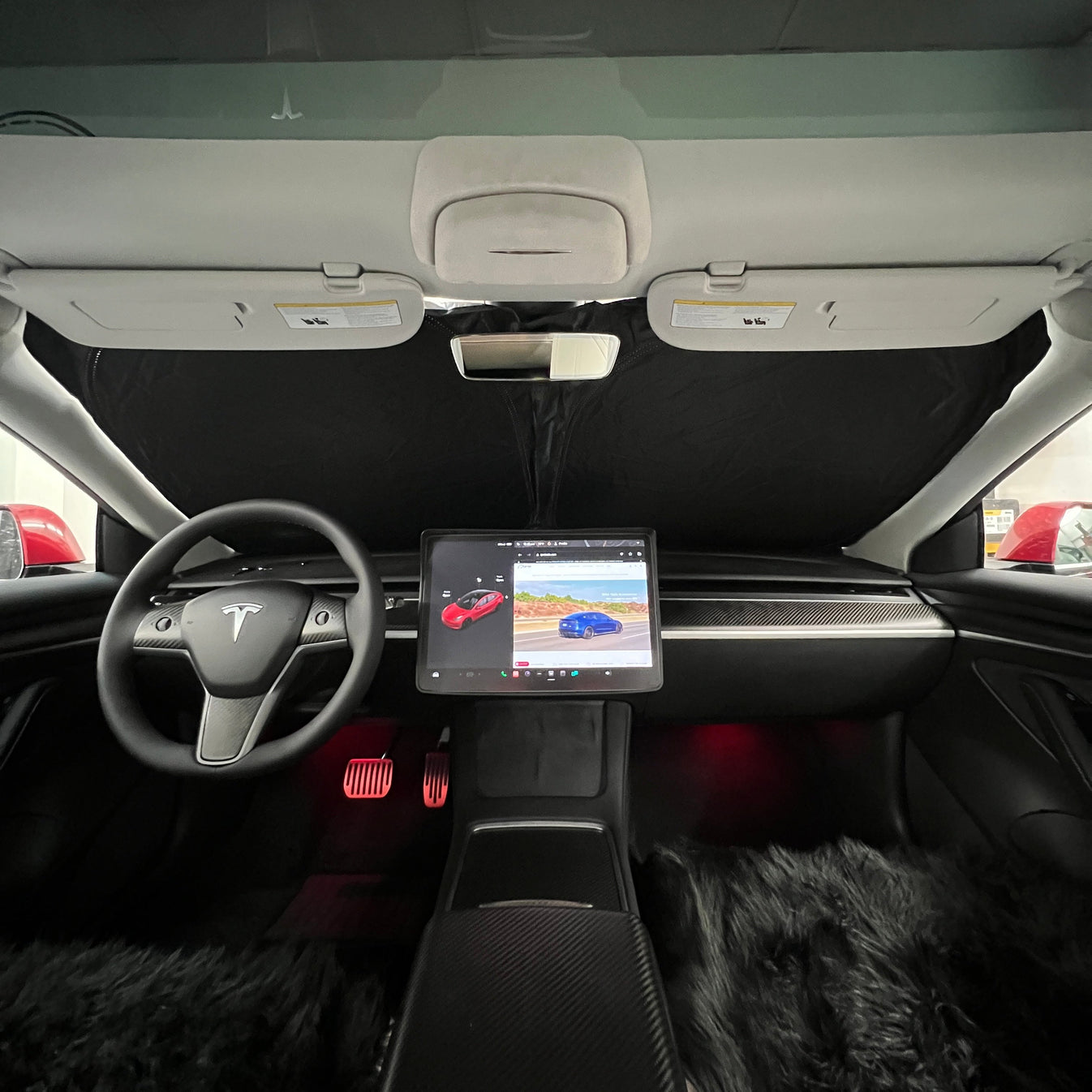 Tesla Windshield Sun Shade Model 3/Y
