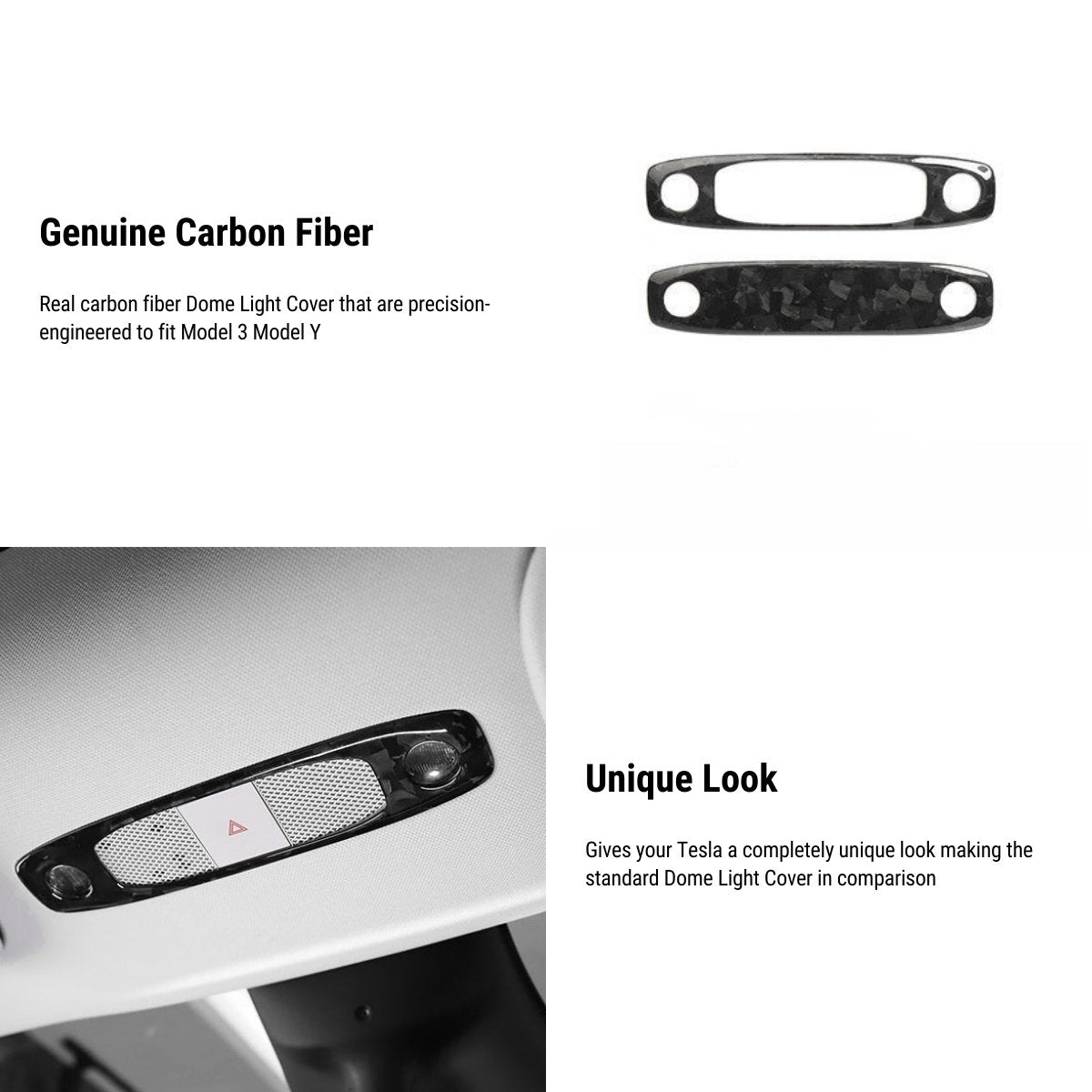 Carbon Fiber Interior Mod Wrap Kit for Tesla Model 3/Y