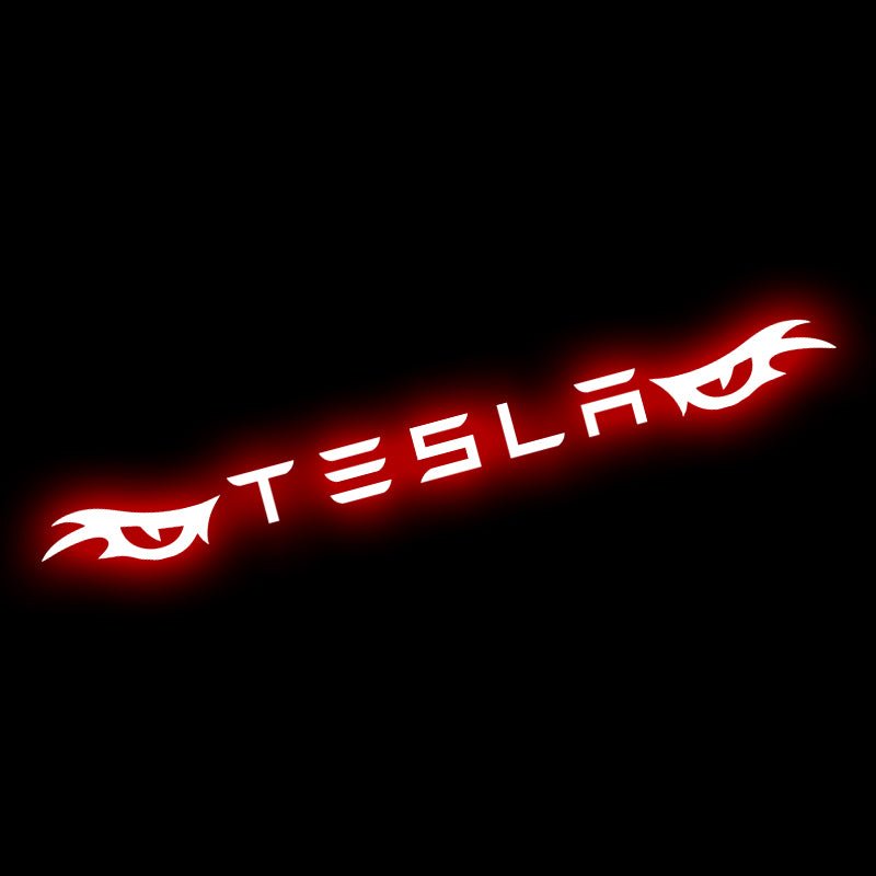 High-Mount Brake Light Projection Film 5 Designs Model 3 Y Safety ...