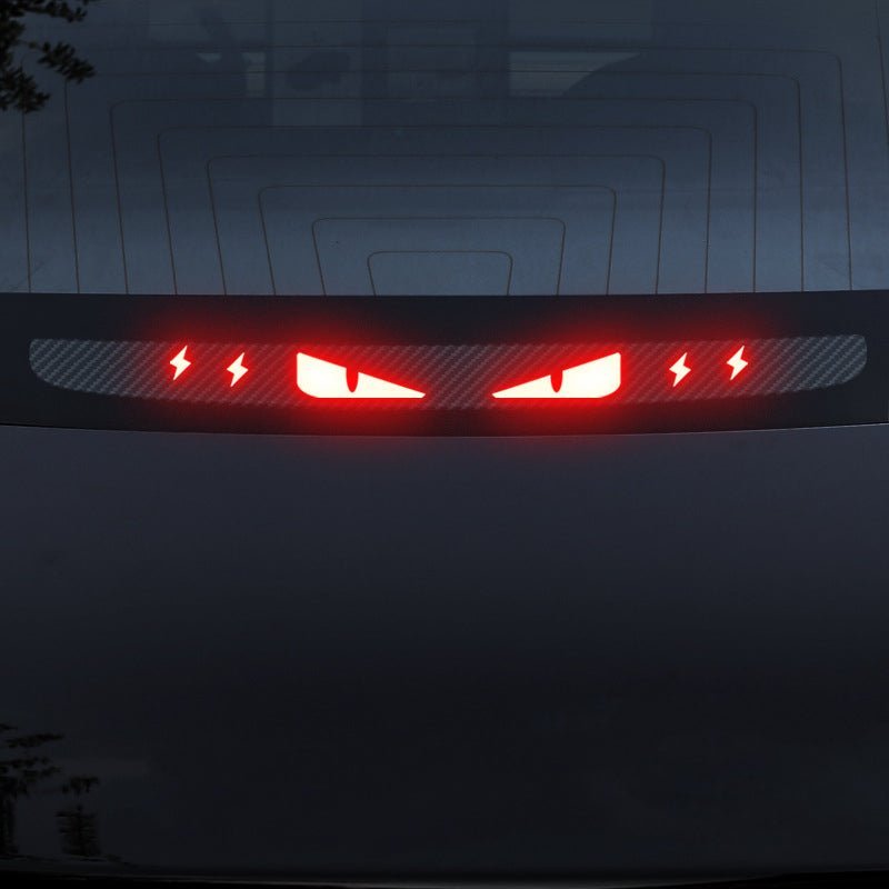 High-Mount Brake Light Projection Film 5 Designs Model 3 Y Safety ...