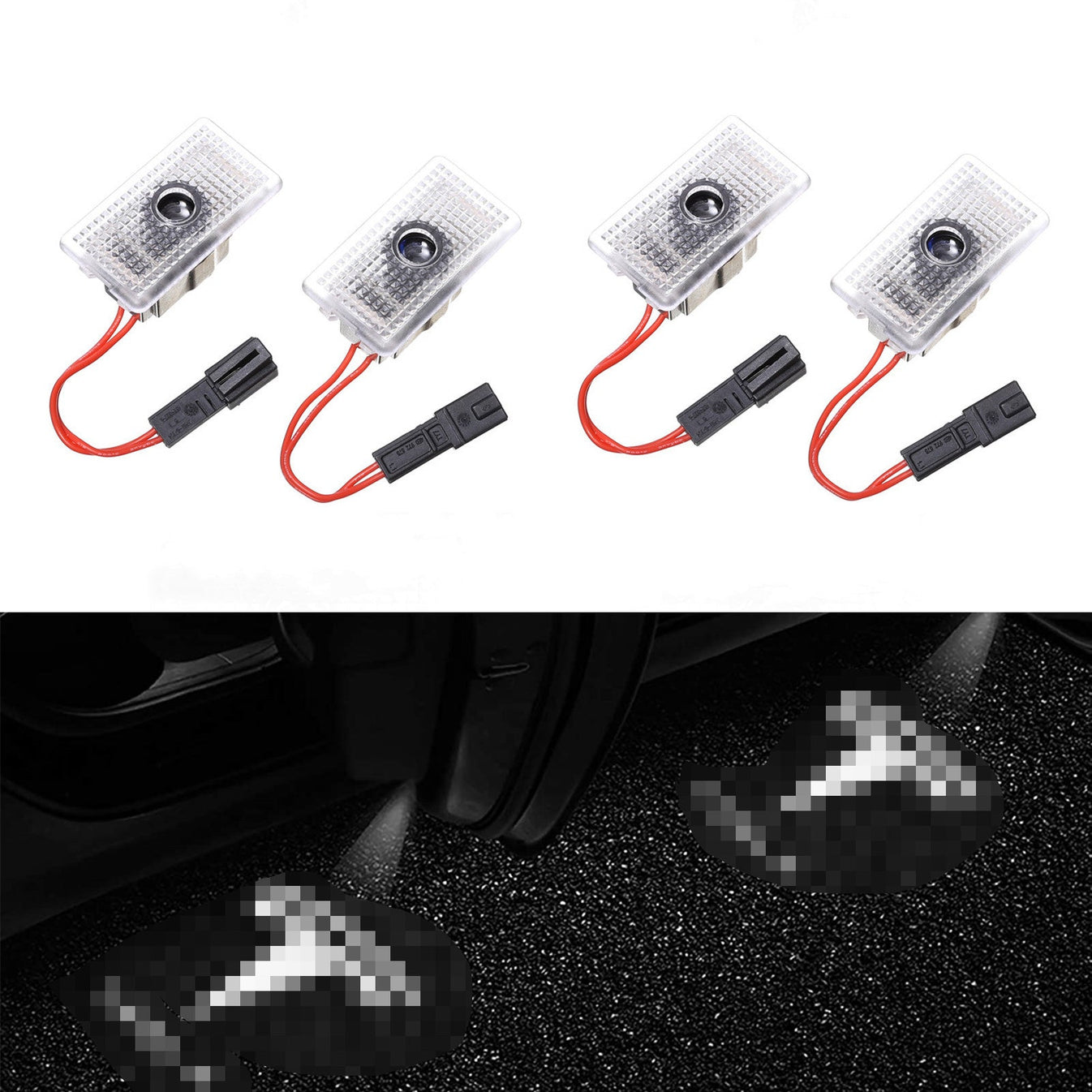 Shop Tesla Model 3/Y/S/X Puddle Lights | HD LED Logo Projection