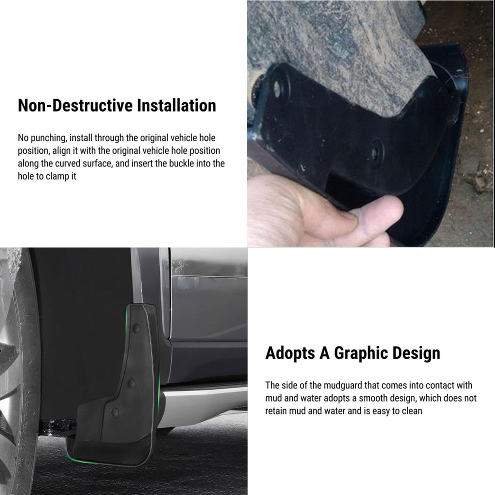 Mud Flaps for Tesla Model S 2014-2023