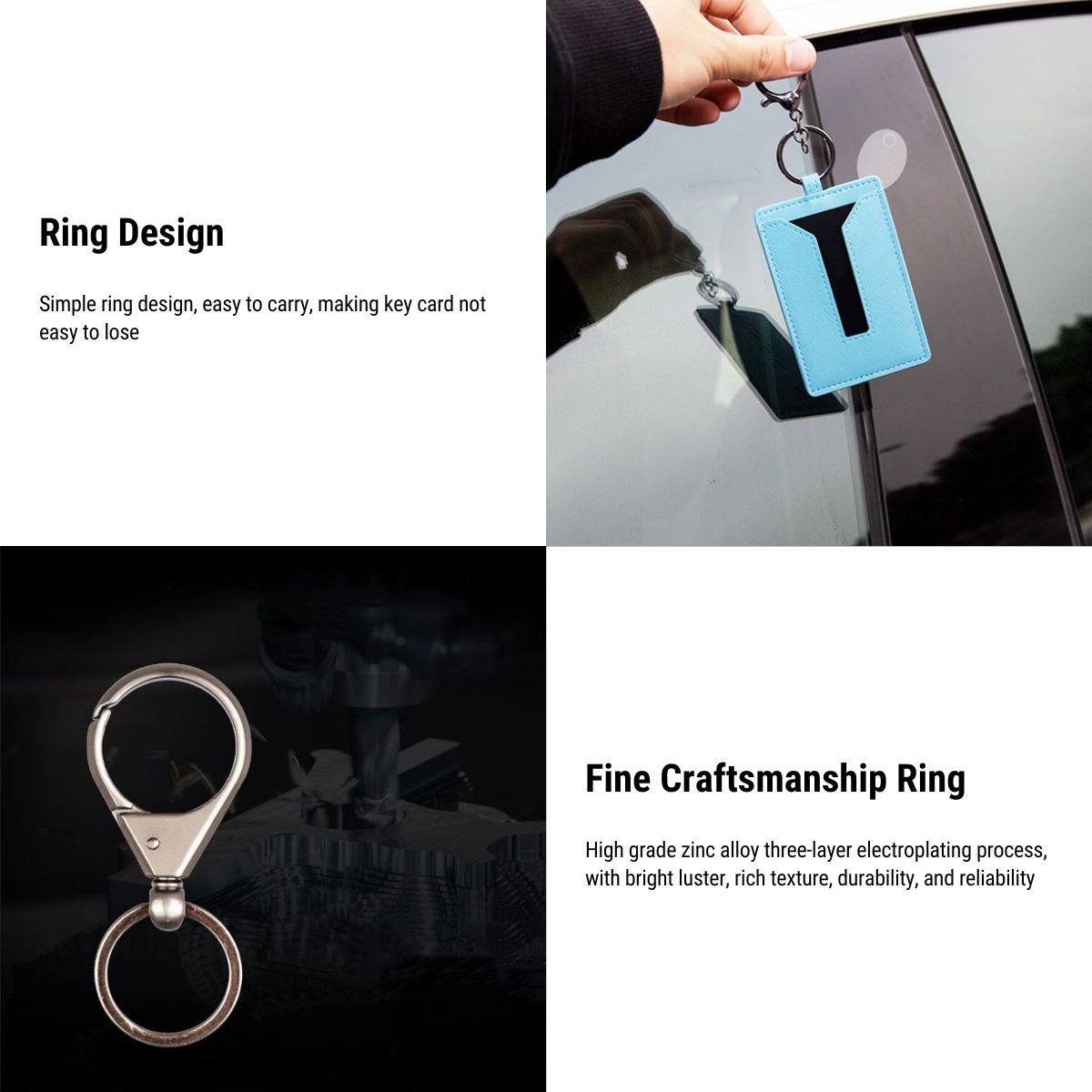 Non-Slip Wear Key Card Cover for Tesla Model 3 & Model Y