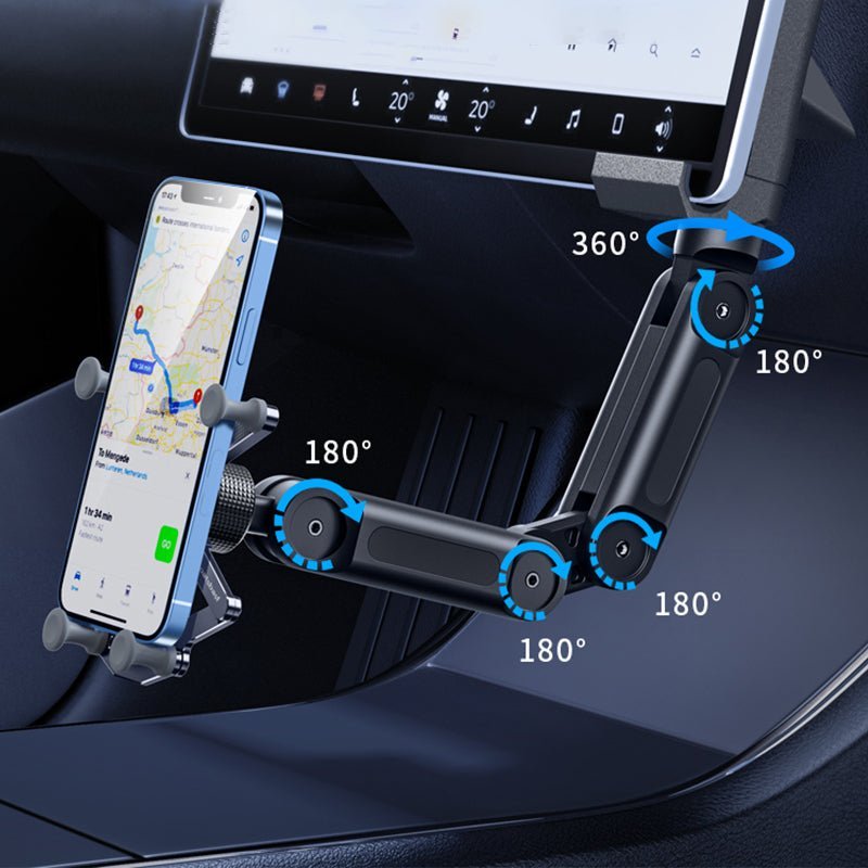 Transformable Gravity Phone Holder For Model 3/Y/S/X