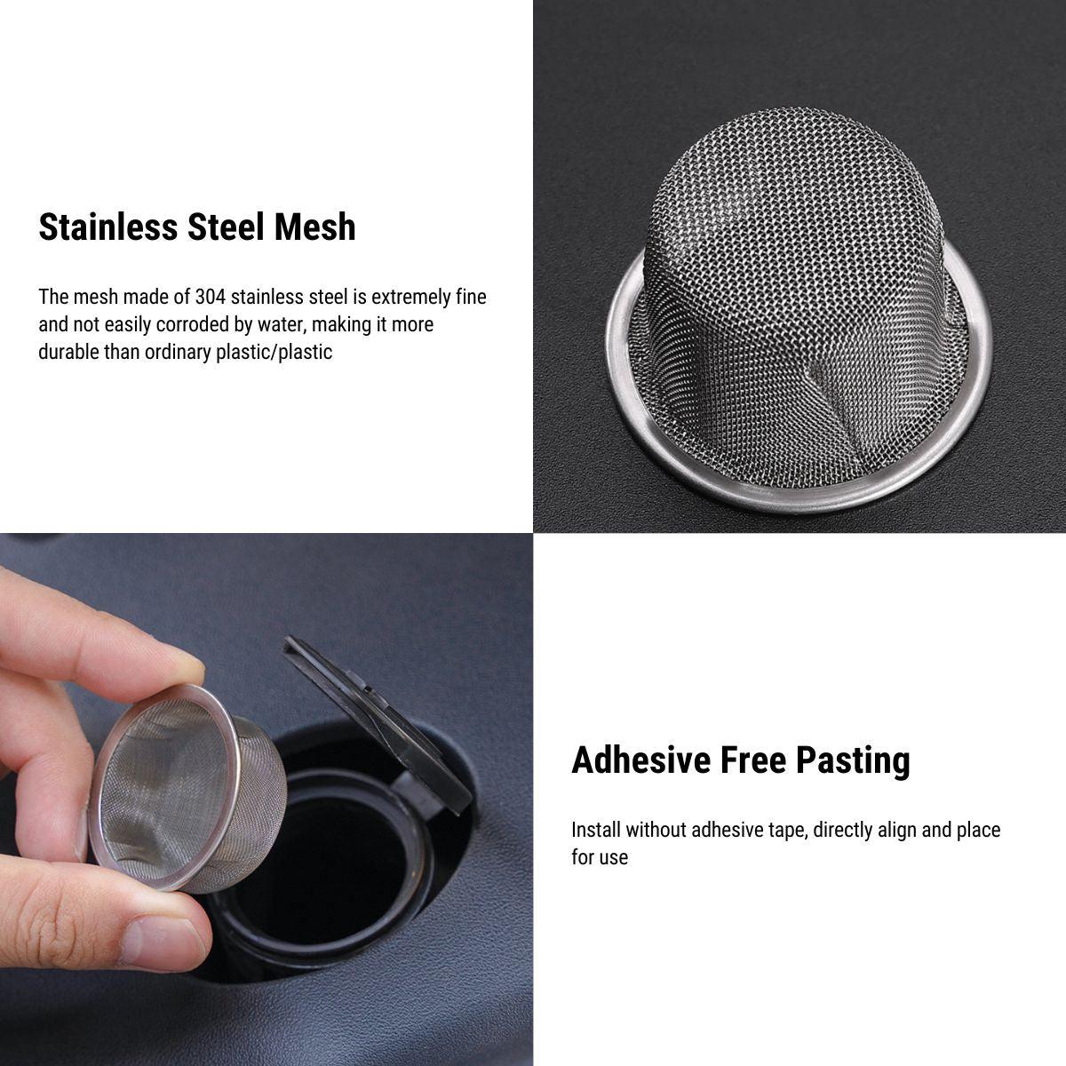 Tesla Model Y/3 Rain Scraper Filter