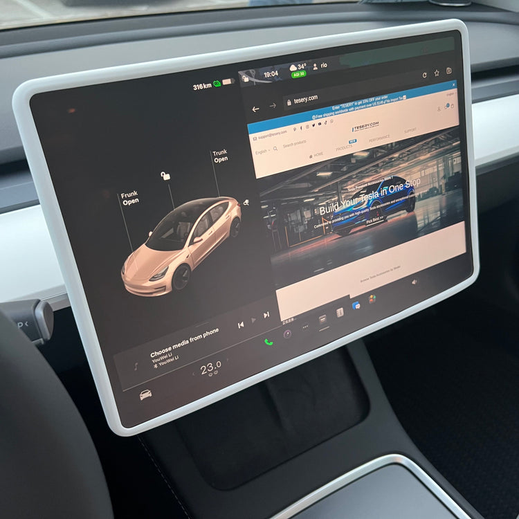 Tesla Screen Protector Collection | Tempered Glass & Matte Film - Tesery