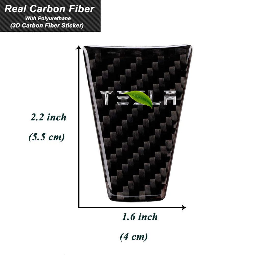 Interior Steering Wheel Sticker for Tesla Model S/X