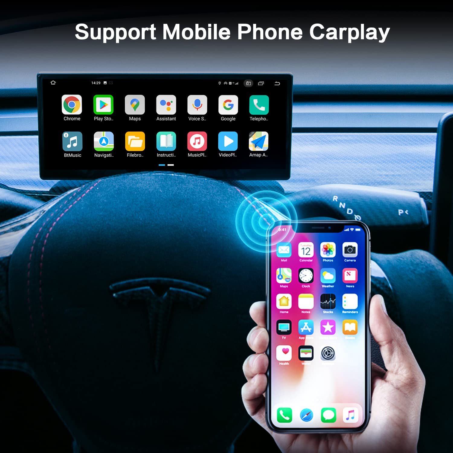 Tesery Tesla Model 3 Model Y Display Instrument Dashboard Screen con ...