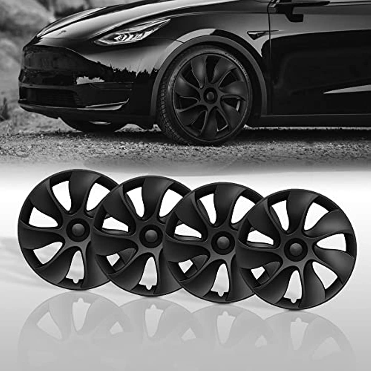 TESERY 18'' 19'' 20'' Wheel Covers for Model 3 / Model Y