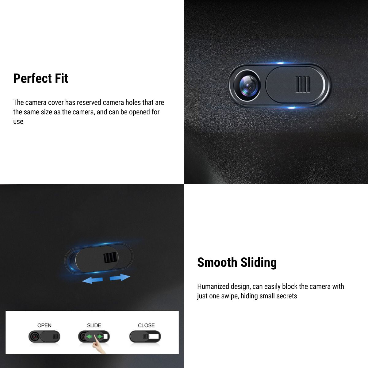 Camera Cover for Tesla Model 3 / Model Y (6Pcs)