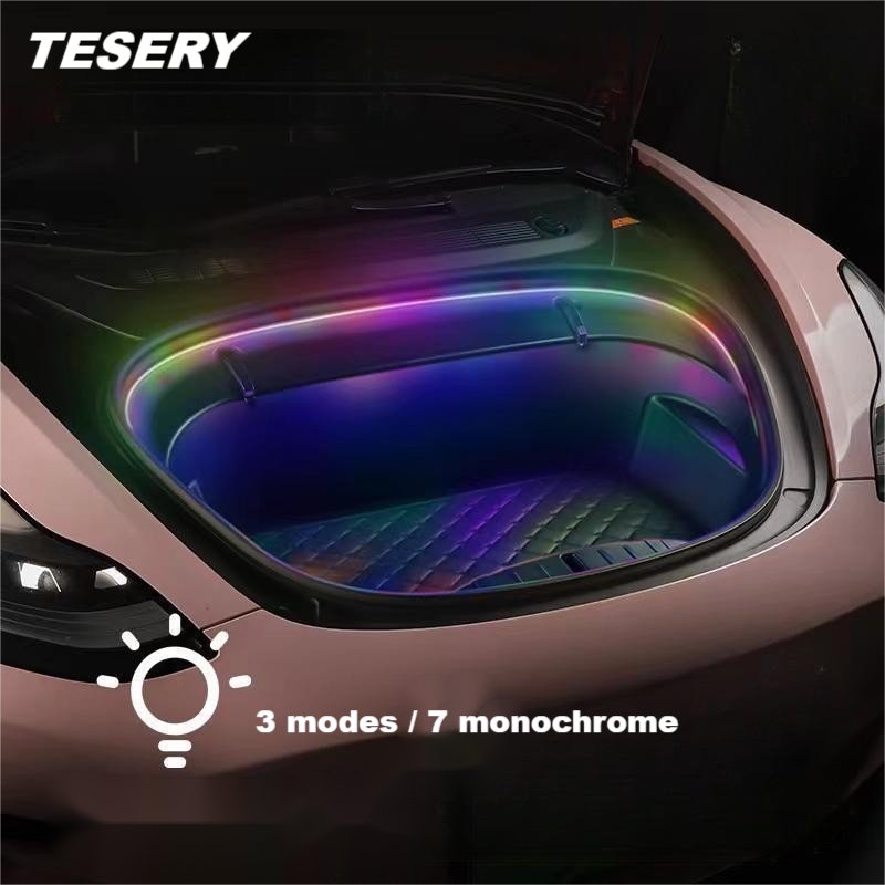 TESERY RGB LED Frunk Light Strip for Model 3 / Y / S / X | Tesery ...