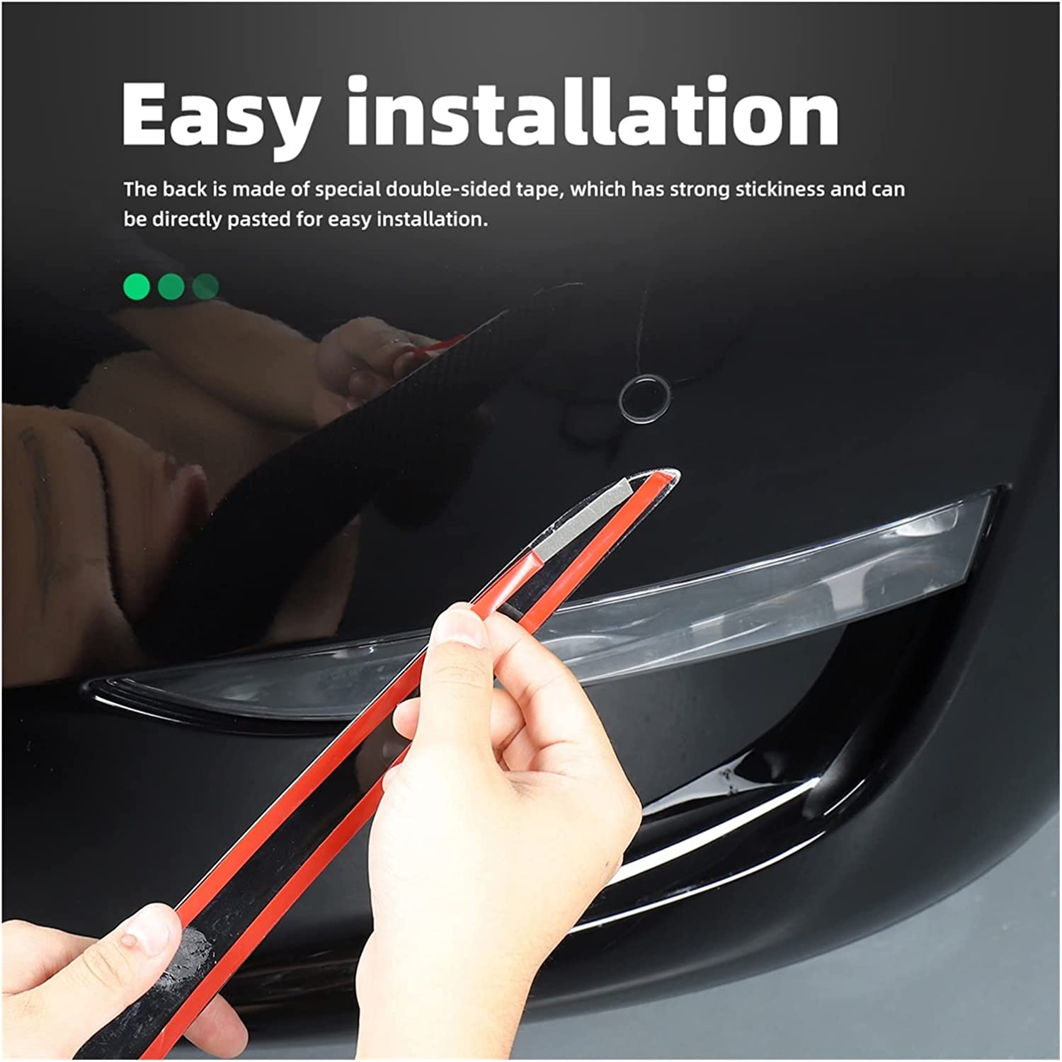 Tesla Model 3/Y Real Carbon Fiber Air Blade Trim | Precision Fit