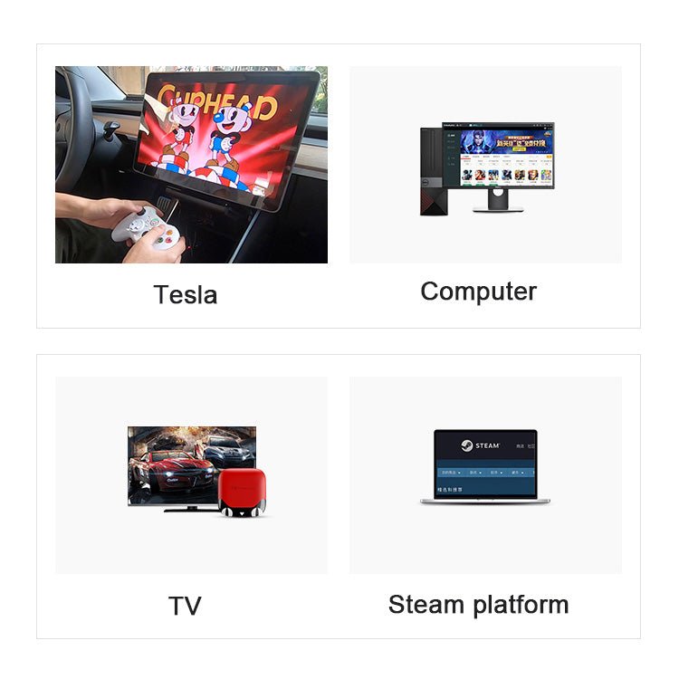 Tesla Wireless Gamepad | Seamless Gaming Controller for Model 3/Y/S/X ...