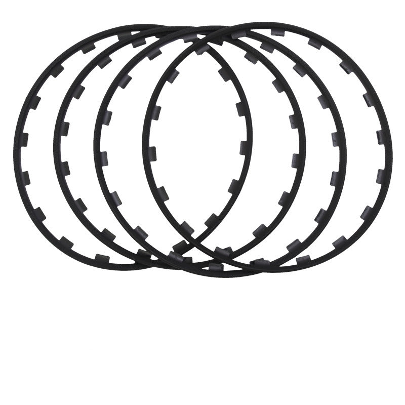 DuPont Nylon Wheel Rim Protectors Tesla 4-Piece Set 5 Colors Curb Rash ...