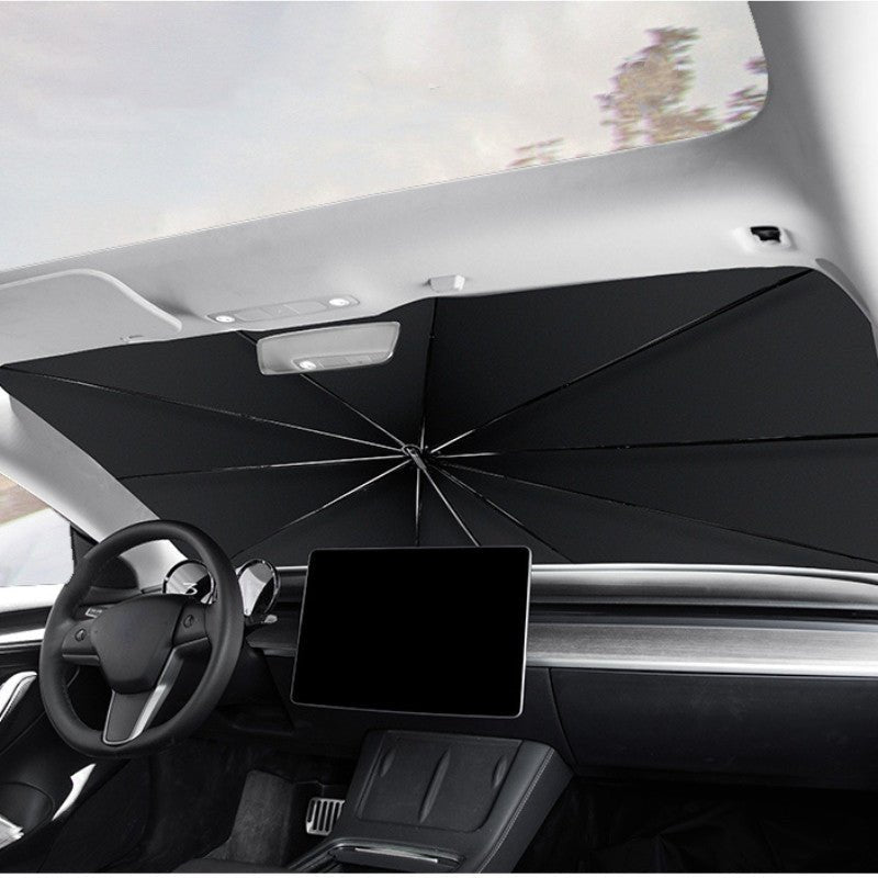 Tesla Model 3 Windshield Sun Shade Umbrella